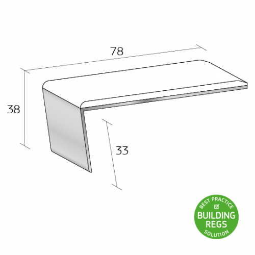 QR-SRW WIDE STAIR NOSING - RESILIENT FLOORING - RAKE BACK - Quantum ...